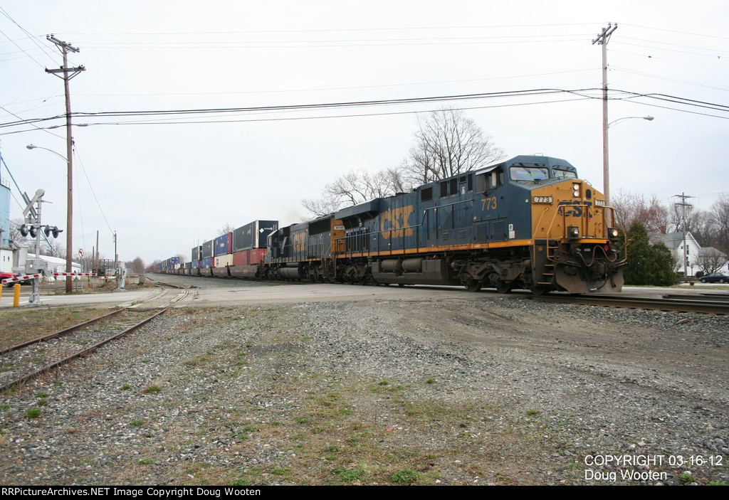 Westbound Intermodal